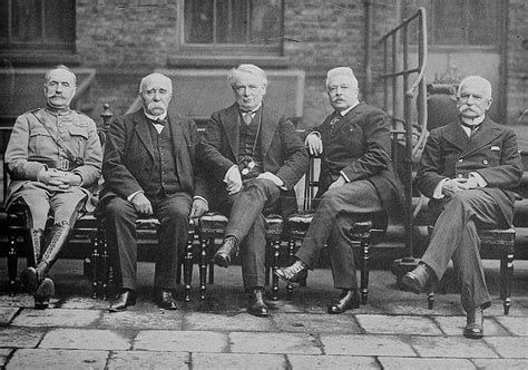 The History Place World War I Timeline 1918 Deciding The Peace