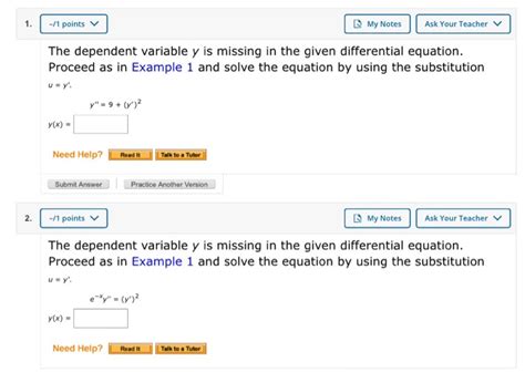 Solved 1 1 Points My Notes Ask Your Teacher V The