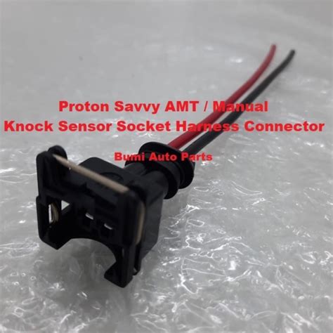 Proton Savvy Knock Sensor Socket Harness Connector Savvy Knock Sensor