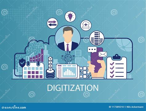 Digitization Cartoons Illustrations And Vector Stock Images 8721