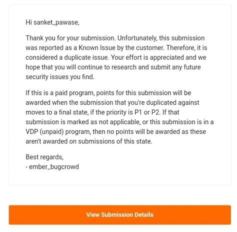 Sanket Pawase On Linkedin Bugbounty Cybersecurity Bugcrowd Ethicalhacking Continuouslearning