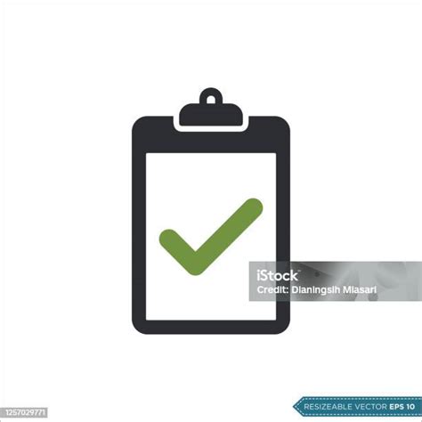 選中標記剪貼簿圖示向量範本插圖設計向量圖形及更多乾淨圖片 乾淨 互聯網 信 文件 Istock