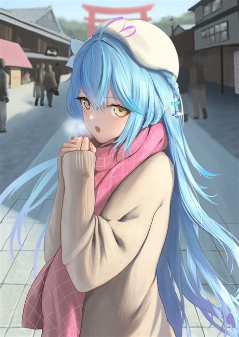 Yukihana Lamy Hololive Drawn By Torjun111 Danbooru