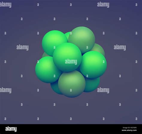 Abstract Molecular Structure With Particles Scientific Background
