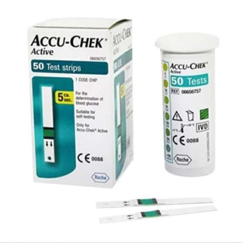 Jual Strip Accu Check Active Roche Strip Aktive Strip Accu Chek