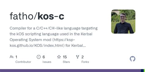 Github Fatho Kos C Compiler For A C C C Like Language Targeting