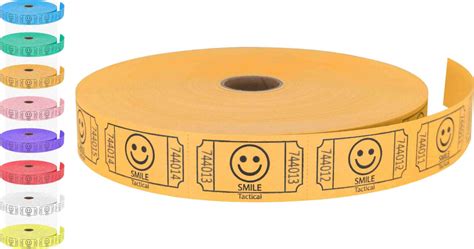The Ticket Gurus 4 Single Smile Rolls 2000 Tickets Per