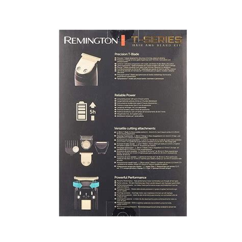Remington T Series Hair Clipper And Beard Trimmer Grooming Kit With 11