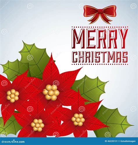 Merry Christmas Design Stock Illustration Illustration Of Graphic