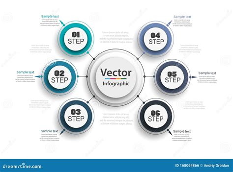 Concepto Creativo Para Infografía Visualización De Datos Empresariales Diagrama Abstracto De