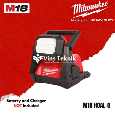 Promo M18 High Performance Area Light Milwaukee M18 Hoal 0 Lampu Kerja