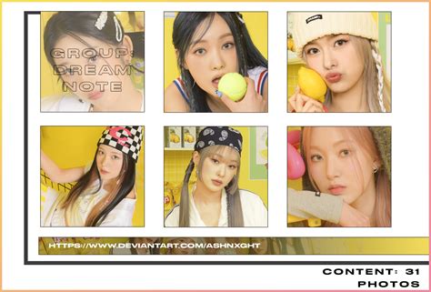 Dreamnote Secondary Note Lemonade Photopack By Ashnxght On Deviantart
