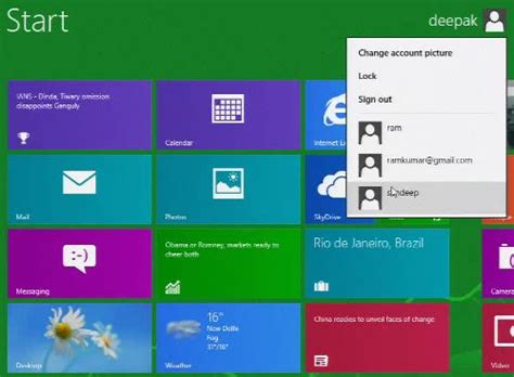 How To Create A Different User Account In Windows 8