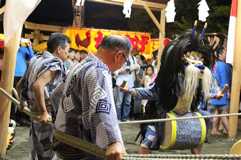 大瀬の獅子舞 23 ししろく