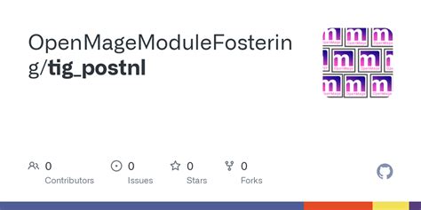 GitHub OpenMageModuleFostering Tig Postnl