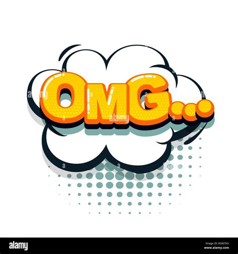 Comic Text Collection Sound Effects Pop Art Style Stock Vector Image
