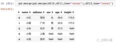 【python】图解pandas数据合并：concat、join、append Csdn博客