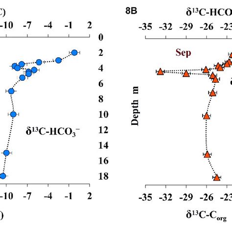 Isotope Composition Of Particulate Organic Carbon Poc δ 13 C Org