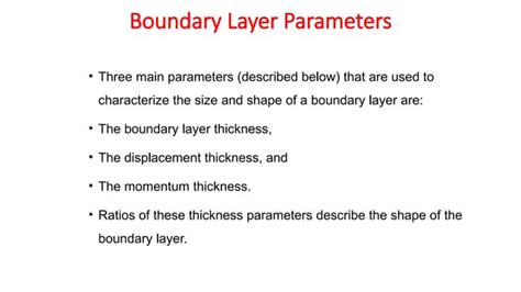 Boundary Layer Theory Pptx