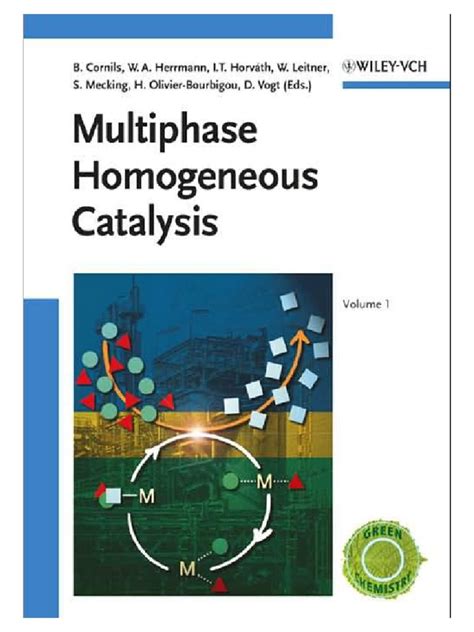 Multiphase Homogeneous Catalysis Pdf Pdf Supercritical Fluid Catalysis