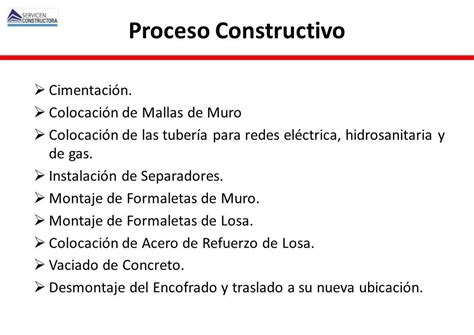Proceso Constructivo Flashcards