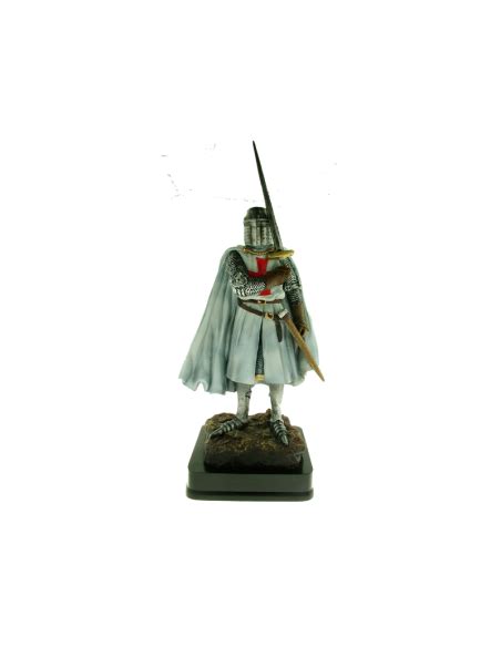 Caballero Templario En Miniatura Con Espada 25 Cm ⚔️ Tienda Medieval