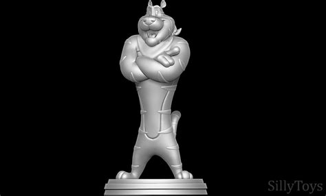 Tony The Tiger Kelloggs 3d Model By Sillytoys