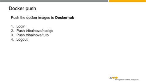 Tribal Nova Docker Workshop Ppt