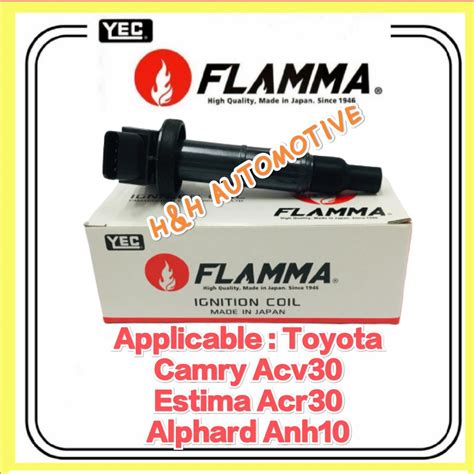 Yec Ignition Plug Coil For Toyota Camry Acv Estima Acr Alphard Anh IGC F Shopee