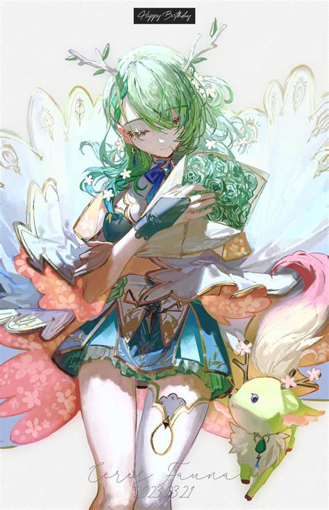 Ceres Fauna And Nemu Hololive And 1 More Drawn By Quasarcake Danbooru
