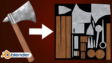 Bake Multiple Materials To One Texture Map Blender Tutorial