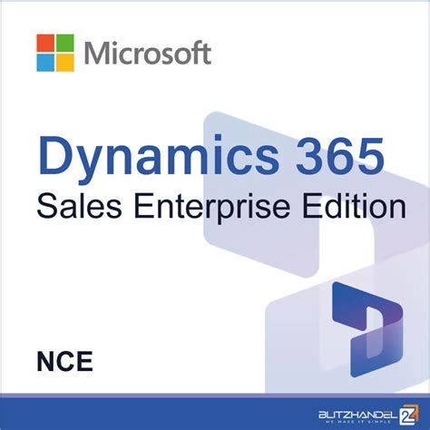 Dynamics 365 Sales Enterprise Edition Nce