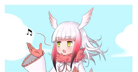 けものフレンズ わたしはトキ～♪ 赤月みほのイラスト Pixiv