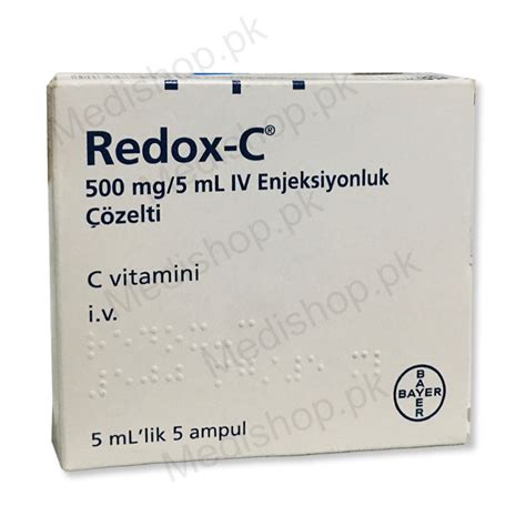 Redox C Injection 500mg 5ml Medishop Pk