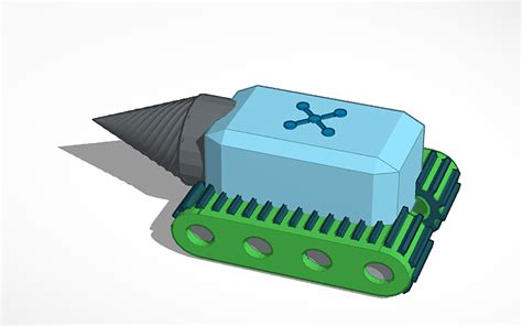 3d Design Mining Droid Tinkercad
