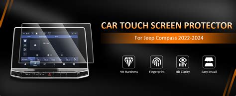 Cdefg For 2022 2025 2026 Jeep Compass Screen Protector 10