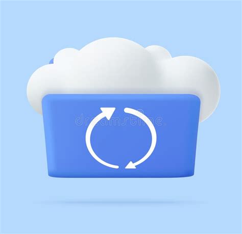 3d Cloud Storage Icon Stock Vector Illustration Of Cloud 332799581