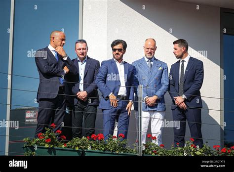 Budapest Hungary 23rd July 2023 Local Autority On The Podiumduring
