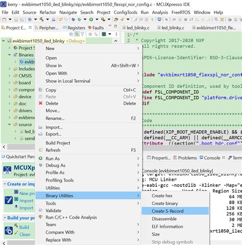 Re Issue Creating Bootable Image That Executes Code From Itcm Nxp
