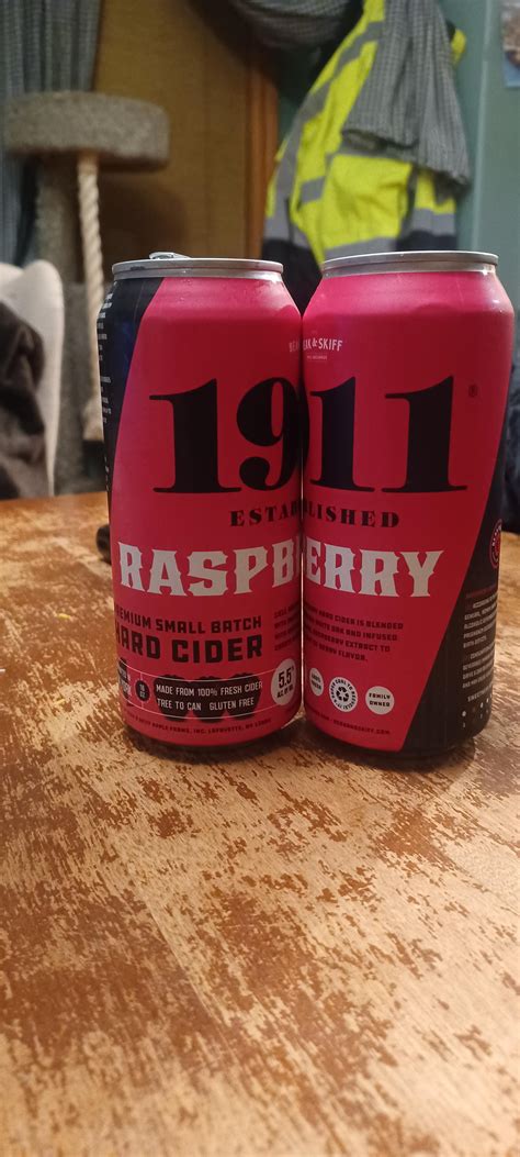 1911est Raspberry Hard Cider Rciderporn