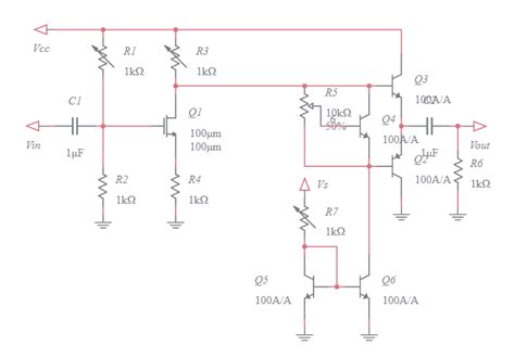 Audio Amplifier Multisim Live