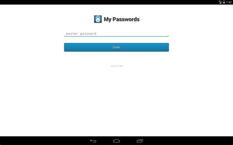 Télécharger My Passwords 23 08 Apk Pour Android Gratuit