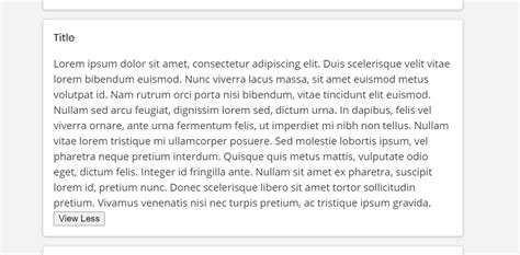 Html Is There A Way To Prevent A Screen Reader From Reading Text Collapsed By A View Less