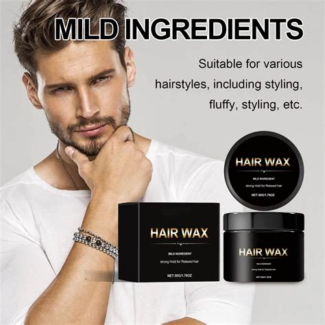 Dunxiashangmao Hair Care Dreadlock Styling Curling Wax Refreshing