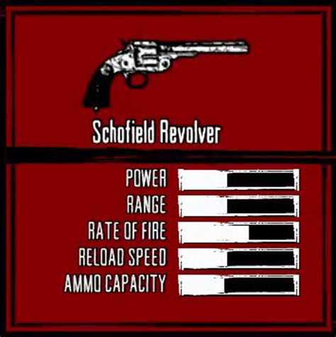 Schofield Revolver Red Dead Wiki Fandom