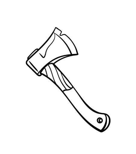 Instructions To Draw An Axe Easily Magazinexu