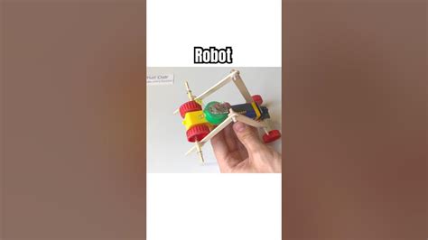 how to make a walking robot at home 🤖🔥 tech diy dcmotor youtube