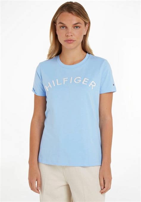Tommy Hilfiger Rundhalsshirt Reg Hilfiger Varsity Emb C Nk Ss Mit