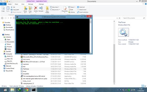 Cara Membuat Timer Menggunakan Notepad