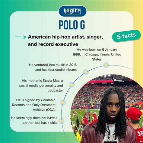 Polo Gs Net Worth Real Name Age Height And Mother Stacia Mac